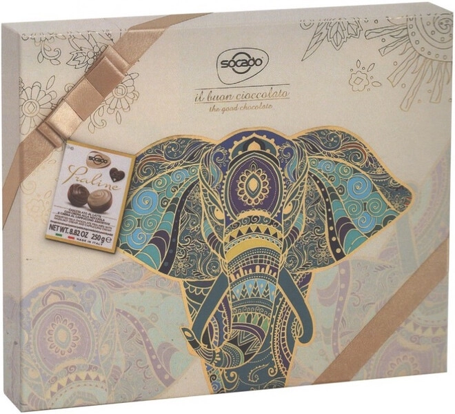 Шоколад Socado, "Mandala" Praline Assorted, 250 г — купить шоколад Сокадо, "Мандала" Пралине ...