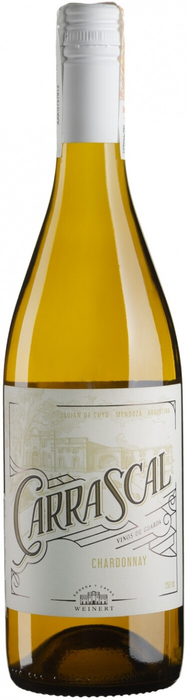 Вино белое сухое "Карраскаль" Шардоне, 0.75 л — купить аргентинское ...