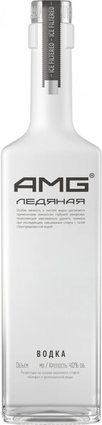 Водка "AMG" Frozen, 0.25 л — купить водку "АМГ" Ледяная фильтрация, 250 ...