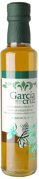 Масло Garcia de la Cruz, Extra Virgin Olive Oil with Basil, 0.25 л ...