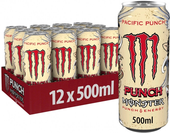 Вода «Monster Energy» Pacific Punch, in can, 0.5 л — купить воду ...