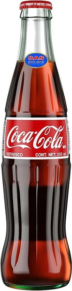 Вода "Coca-Cola" Original Taste (Mexico), в стеклянной бутылке, 0.355 л ...