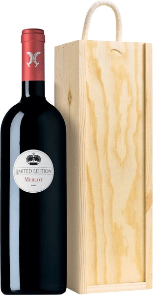 Вино красное сухое Принц Зальм, Мерло, 2022, wooden box, 1.5 л — купить ...