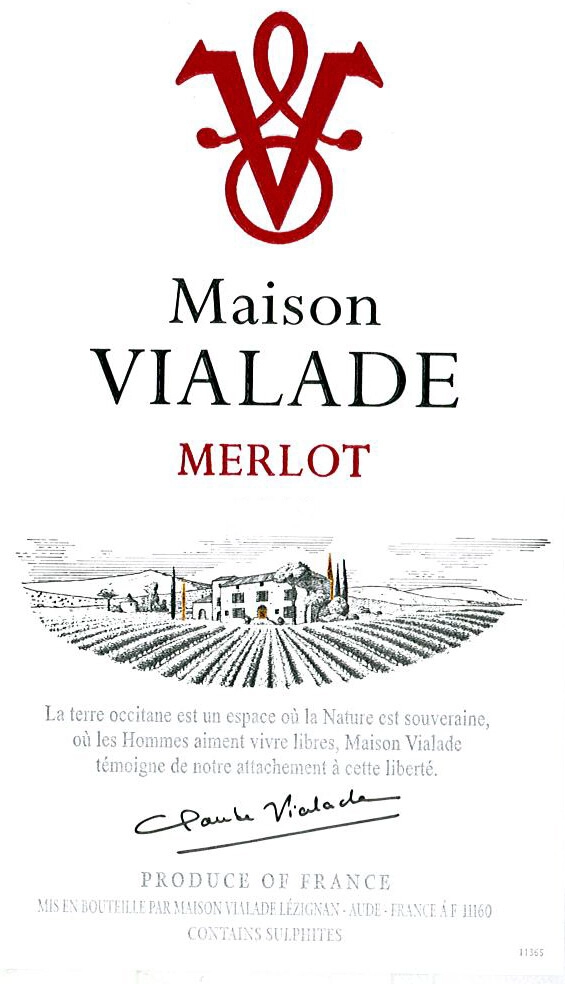 Logotipo De Merlot Castillo De Landa Merlot Red Dry Wine 12% 0.75l