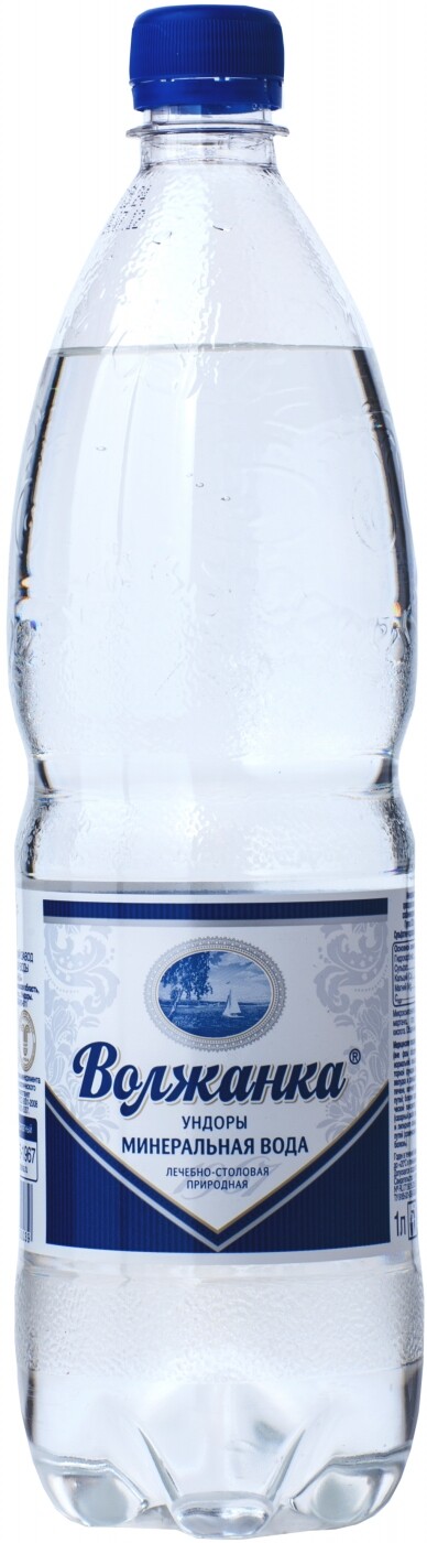 Вода "Volzhanka" Mineral Sparkling, PET, 1 л — купить воду "Волжанка ...
