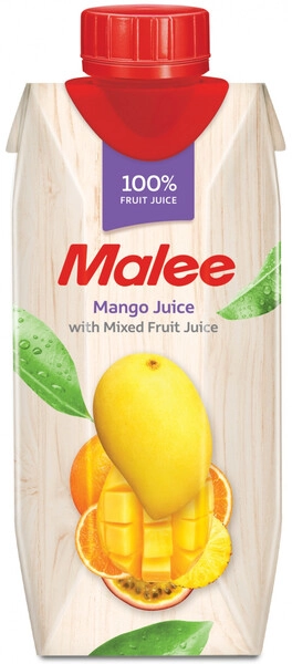 Сок Malee, Mango Juice with Mixed Fruit Juice, 0.33 л — купить сок Мали ...