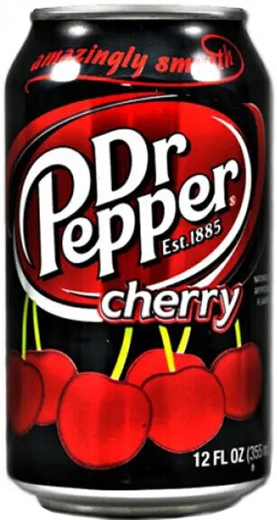 Dr Pepper Cherry Can